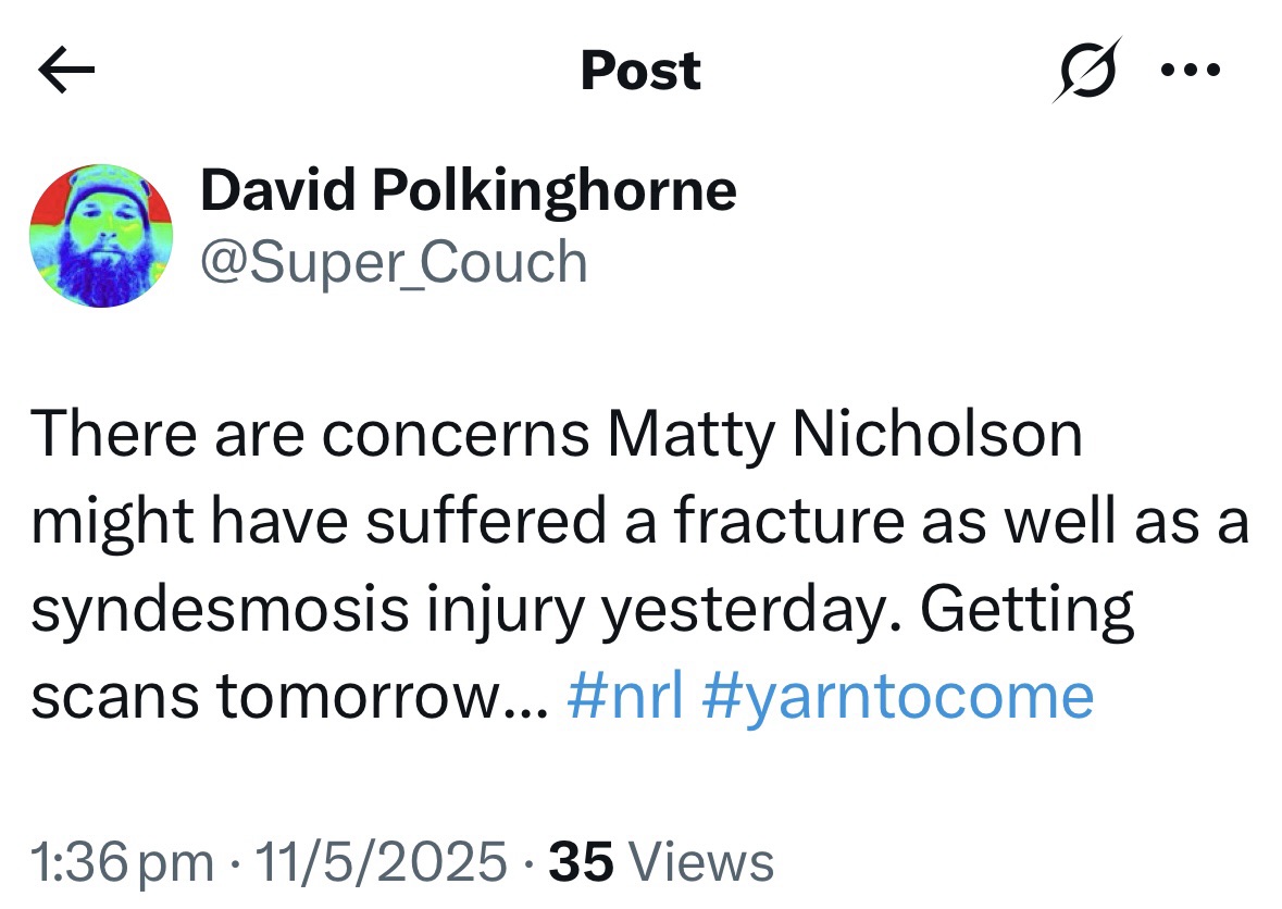 Replacing Matty Nice – The Sportress
